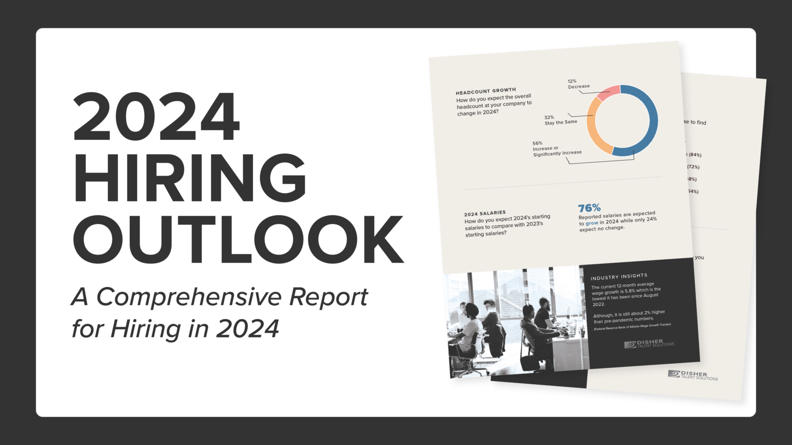2024 Hiring Outlook Report | DISHER Talent Solutions